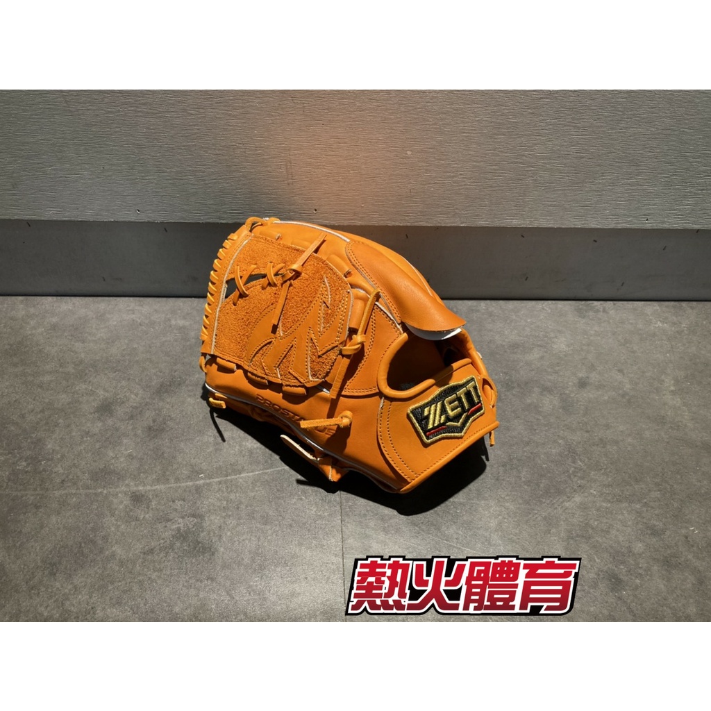【熱火體育】ZETT 進口 日本製 Prostatus 頂級硬式 棒壘球 接球手套 投手 反 橘 BPROG411 | 蝦皮購物