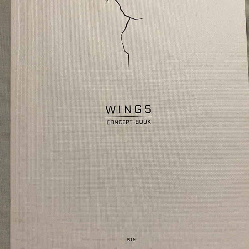 BTS WINGS CONCEPT BOOK | 蝦皮購物