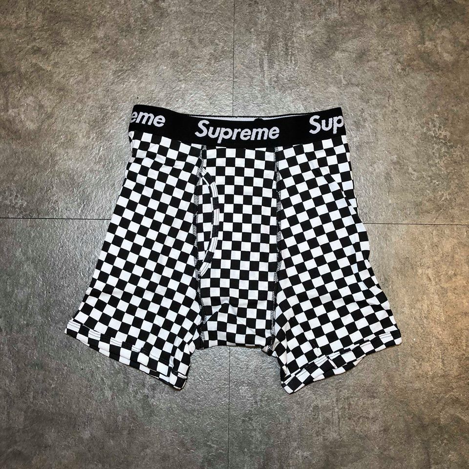 【Faithful】SUPREME Hanes Checker Boxer Briefs【SUPT099】格子 內褲 | 蝦皮購物