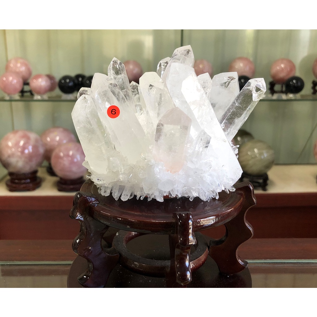 白水晶簇 淨重970g N706 | 蝦皮購物