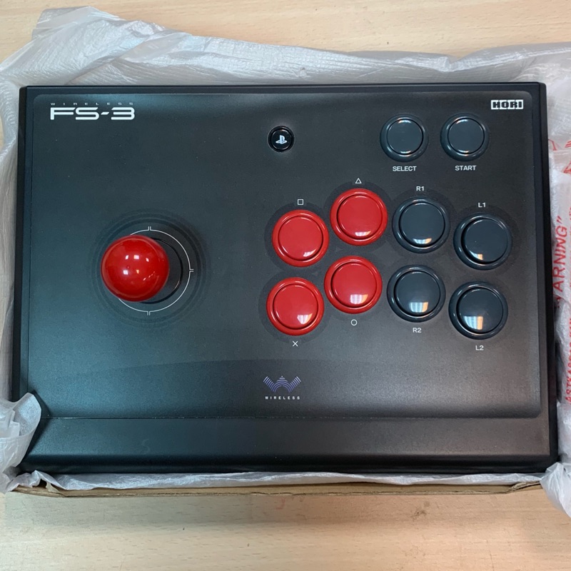 Hori Wireless FS-3 PS3 無線大型搖桿 少用 可轉PS4 | 蝦皮購物