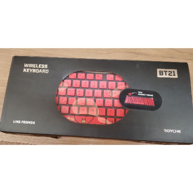 BT21 TATA 無線鍵盤 滑鼠 | 蝦皮購物