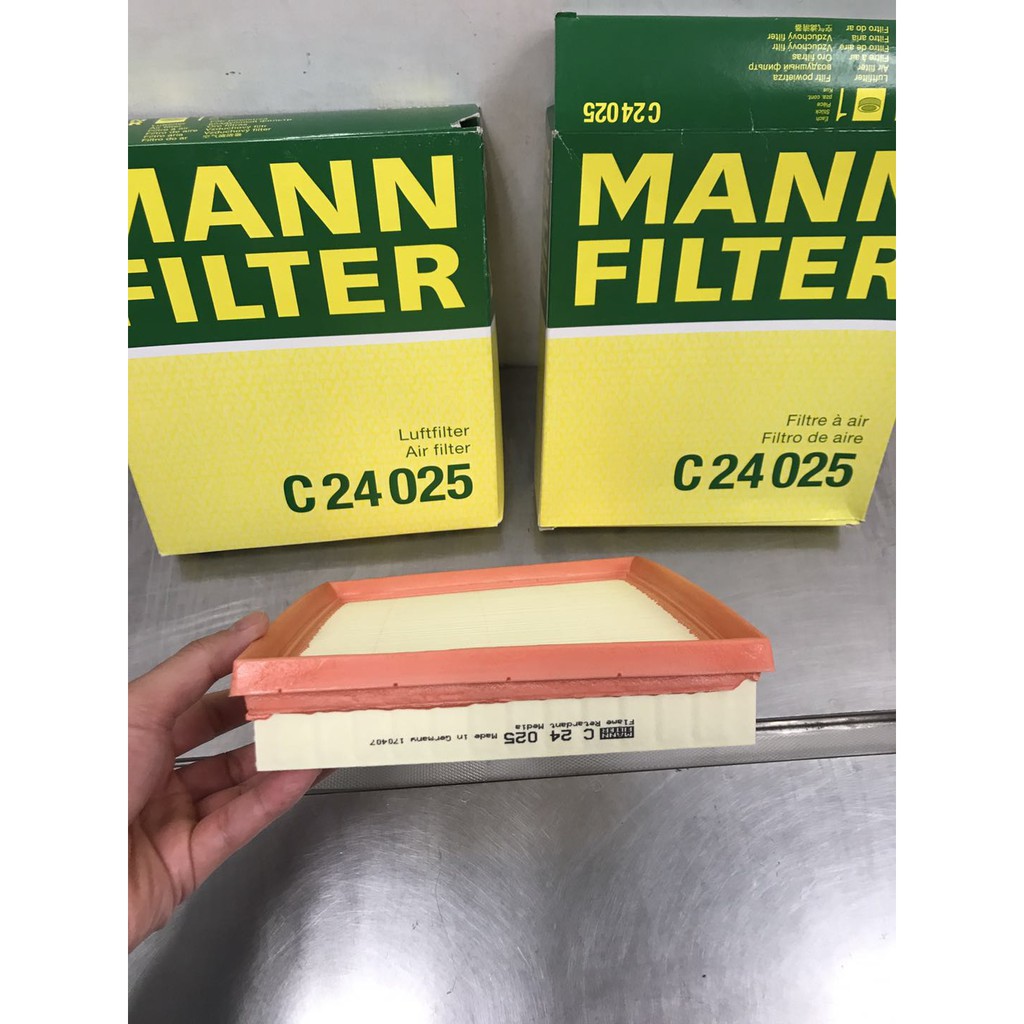保證正品 現貨 Mann C24025 F20 F21 F30 F31 F80 118i 120i 空氣濾芯 過濾器 | 蝦皮購物