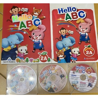 幼兒英語教材 Hello ABC美語教材 愛智美語圖書 附CD光碟 | 蝦皮購物