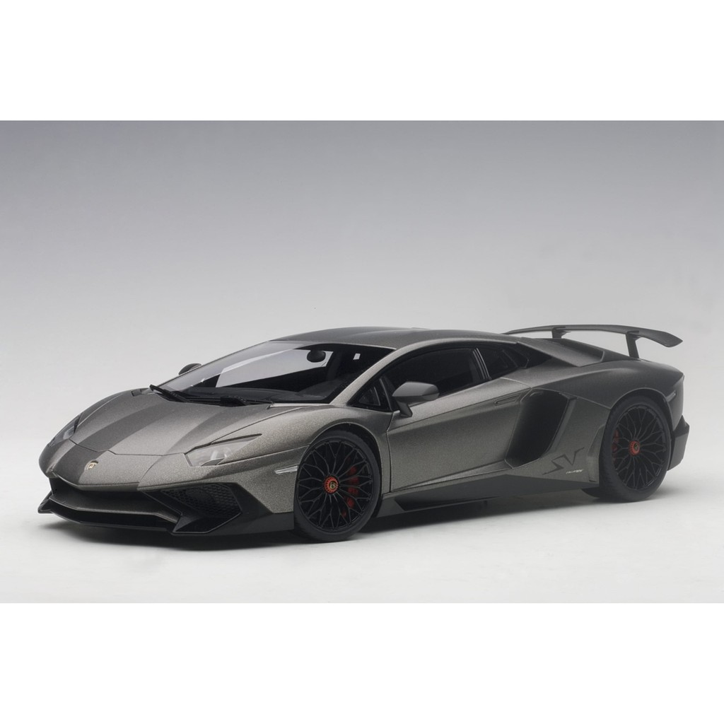 autoart 1:18 Lamborghini Aventador LP750-4 SV 金屬灰 | 蝦皮購物
