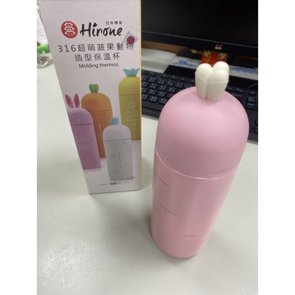 HIRONE日本博音Q萌造型保溫杯 | 蝦皮購物