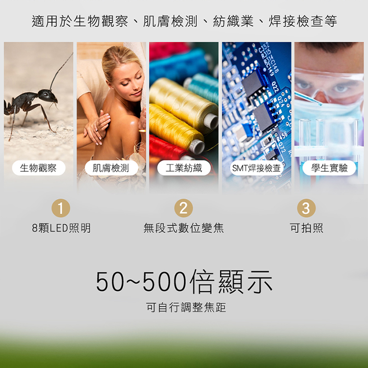 【博士特汽修】內窺鏡 電子放大鏡 生物觀察 肌膚檢測 實驗室 電子零件 MET-MS500 電子顯微鏡500倍 | 蝦皮購物