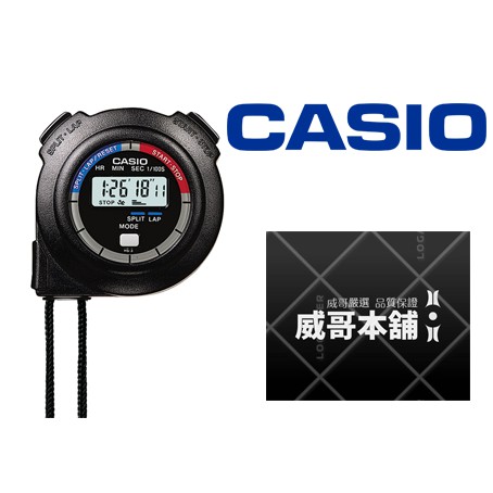 【威哥本舖】Casio台灣原廠公司貨 HS-3V-1 單組記憶計時碼表 HS-3V | 蝦皮購物