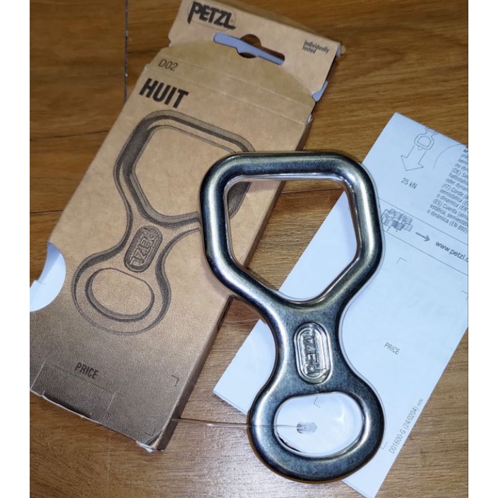 [全新現貨]Petzl - Huit 下降器 方形八字環、法國 | 蝦皮購物