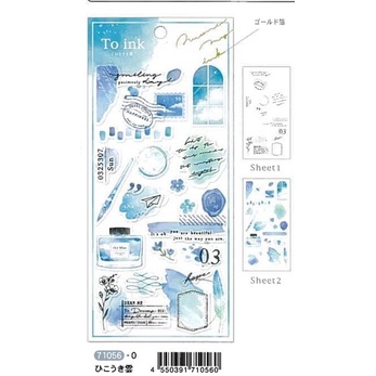 *激動小鹿* 日本 Q-LiA TO Ink 貼紙 透明貼紙 日本貼紙 Q-LIA | 蝦皮購物