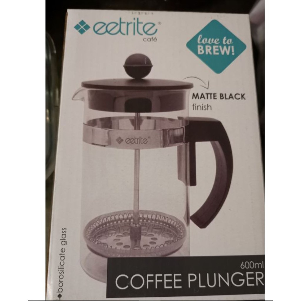 全新-Eetrite伊萃特 法式簡約濾壓壺-黑 | 蝦皮購物