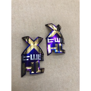 優惠免運 X2 HL X2HL 鈦合金飾片 鈦片 鈦牌 正鈦合金 貼片 燒鈦 | 蝦皮購物