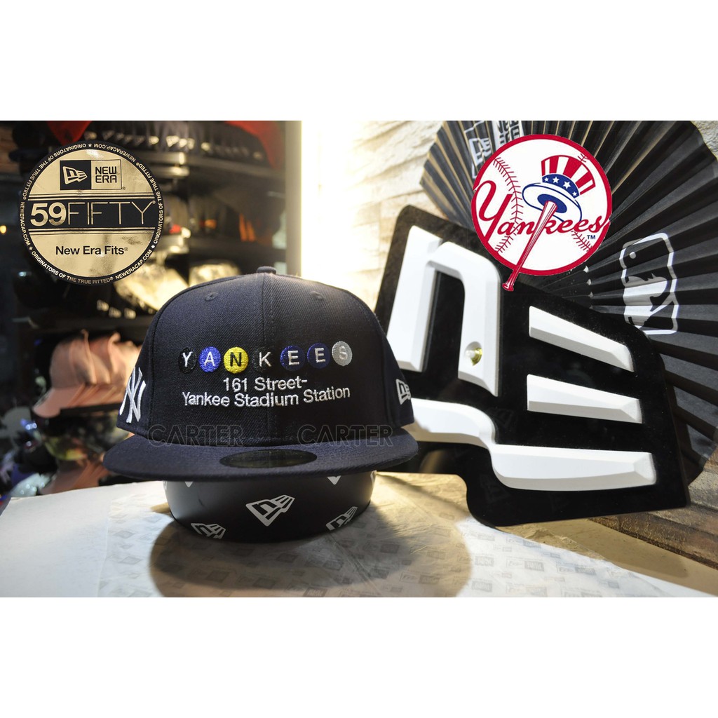 New Era Japan x NY Yankees MTA 161 Street Yankees Stadium | 蝦皮購物