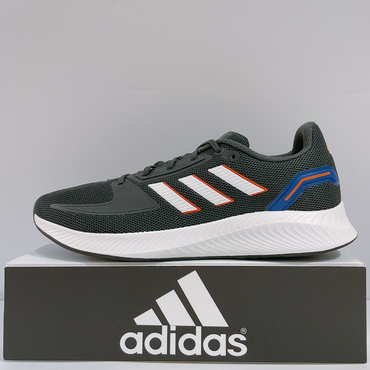adidas RUNFALCON 2.0 男生 黑白色 舒適 透氣 輕量 緩震 運動 慢跑鞋 GV9559 | 蝦皮購物