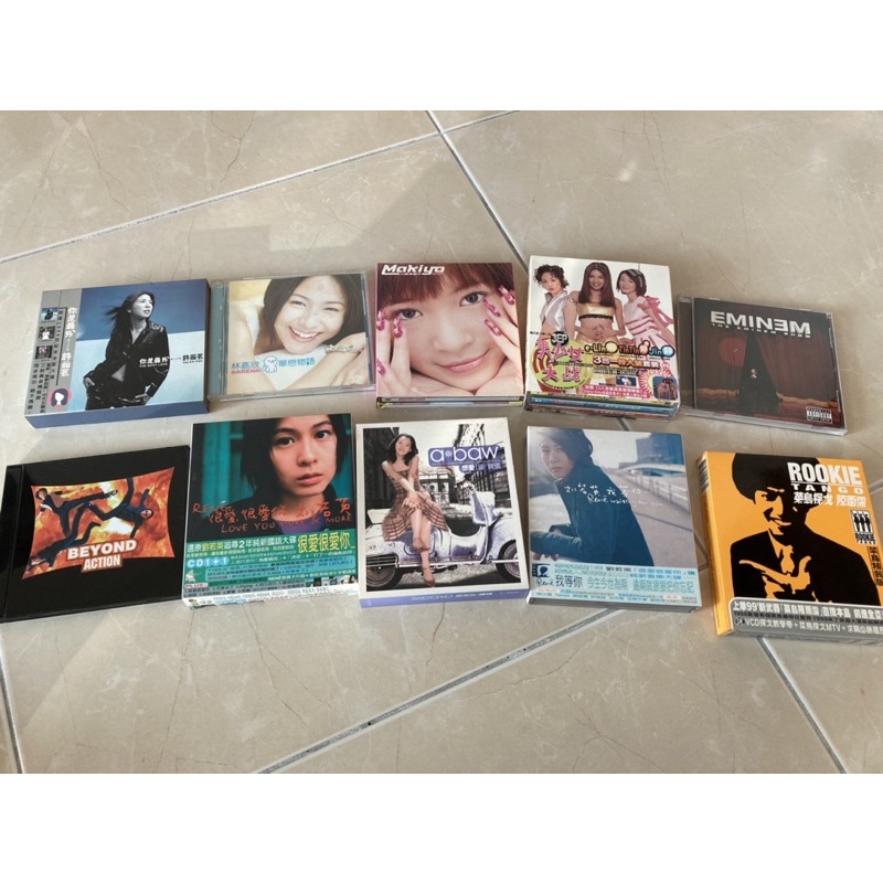 二手CD 絕版 許茹芸 林嘉欣 Makiyo 三EP美少女 阿姆 BEYOND 劉若英 曾寶儀 陳雨霈 | 蝦皮購物