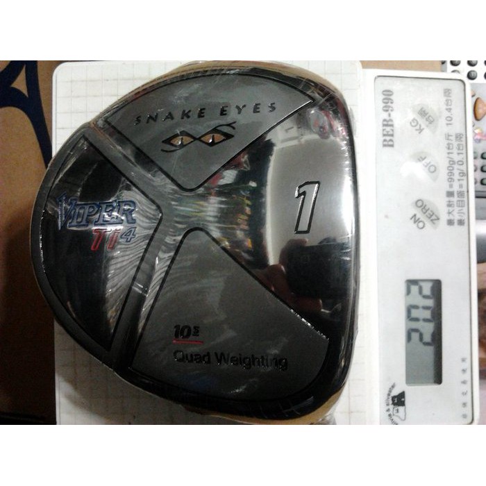 總統高爾夫 Snake Eyes Viper TI-4 Driver木桿 10.5 度球頭 桿頭 | 蝦皮購物