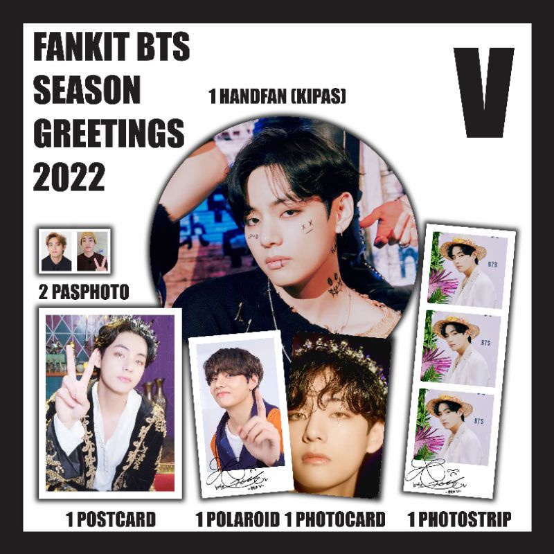 Fankit BTS 2022 季節問候由 mochim 製成 | 蝦皮購物