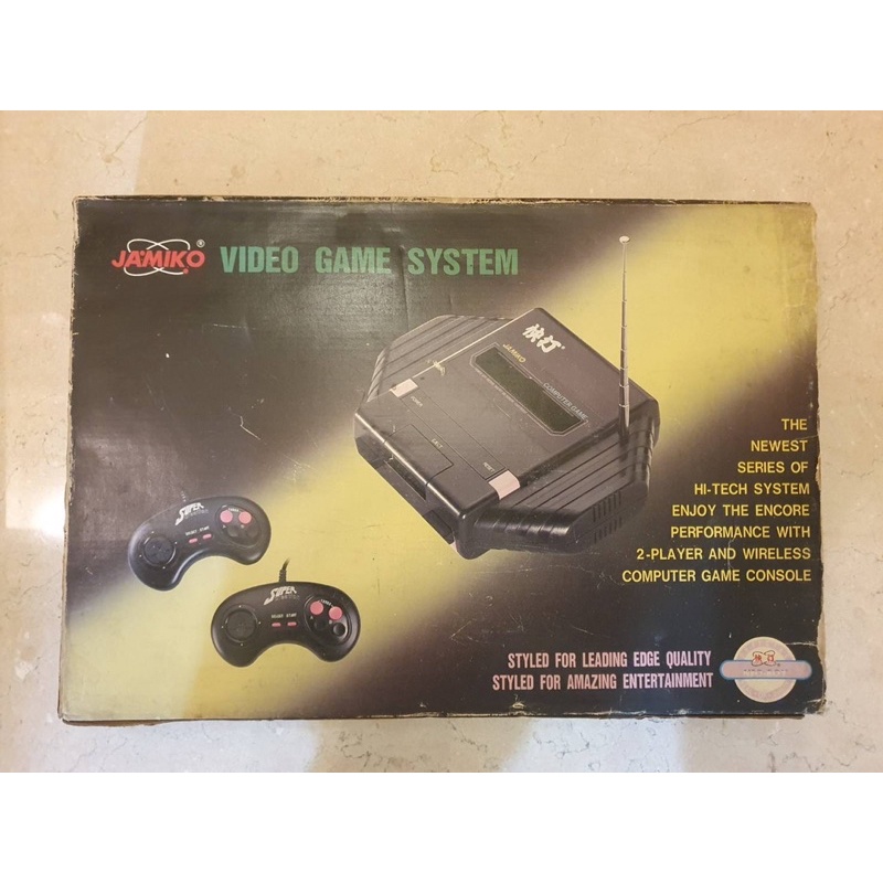 台灣早期 JAMIKO電腦科技公司出品 快打電視遊樂器 全新未使用 盒書齊 | 蝦皮購物