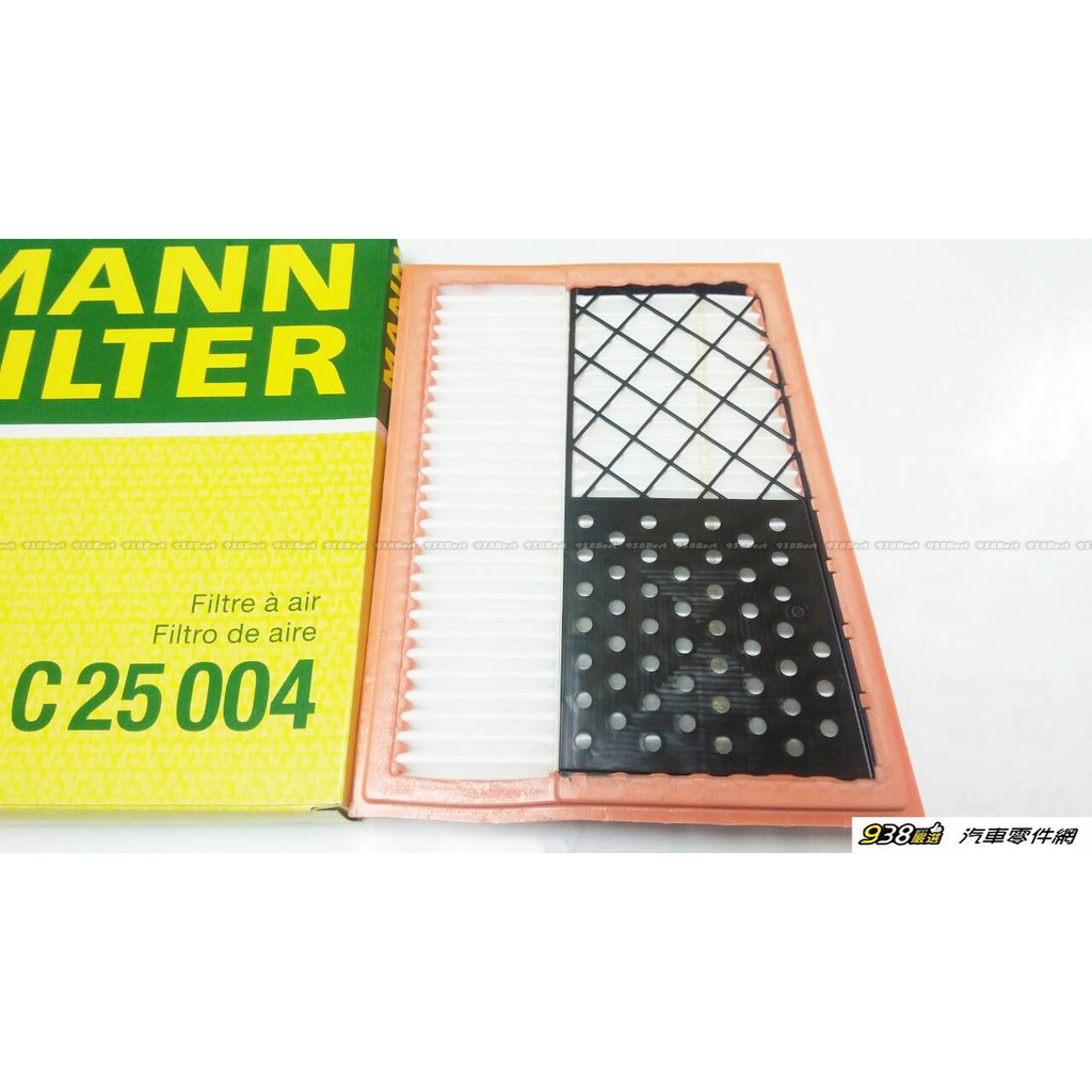 938嚴選 MANN 空氣芯 X164 X204 W164 W251 W221 CDI OM642 C25004 | 蝦皮購物