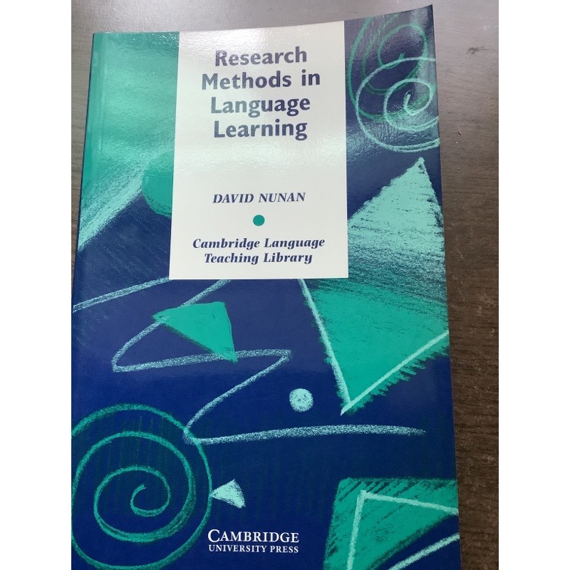 Research Methods in Language Learning | 蝦皮購物