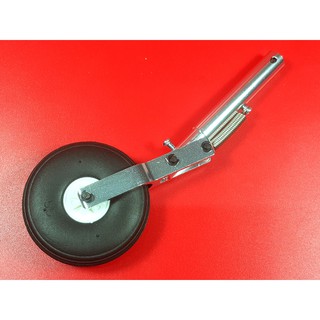 頂孔4mm 高140mm 35g 鋁合金跪式減震腳 外單彈簧 附雙叉單輪 遙控飛機新手第一站 | 蝦皮購物