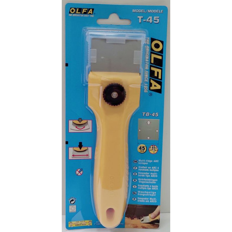 OLFA 可替換刀刃式刮刀 T- 45 型、補充刀片 TB - 45 型 | 蝦皮購物