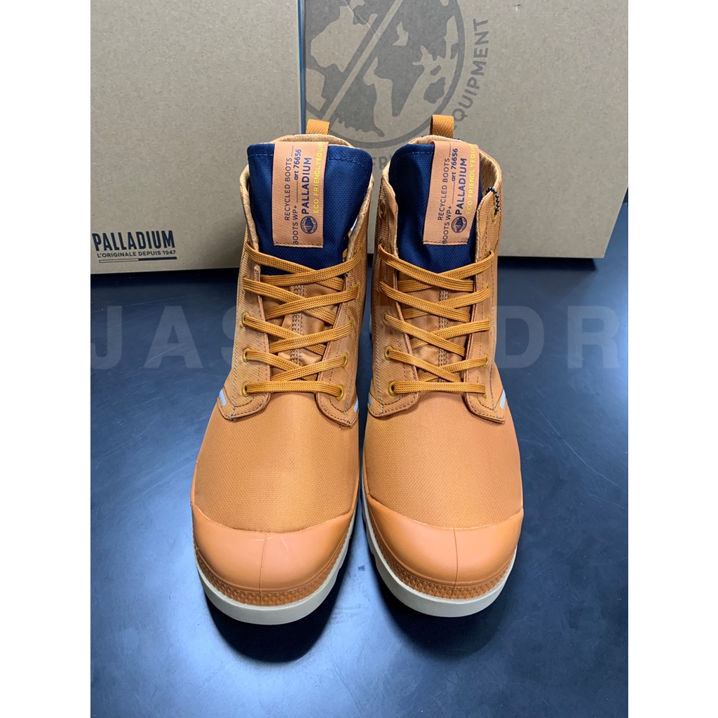 JASON DR (免運費) PALLADIUM 環境永續 地球系列 橘標防水 輕量 藍橘 男女共款 76656-261 | 蝦皮購物