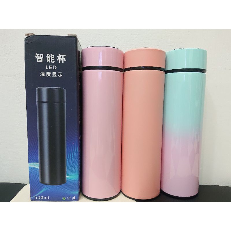 智能測溫保溫瓶 500ml 不鏽鋼保溫瓶 不銹鋼保溫瓶 | 蝦皮購物