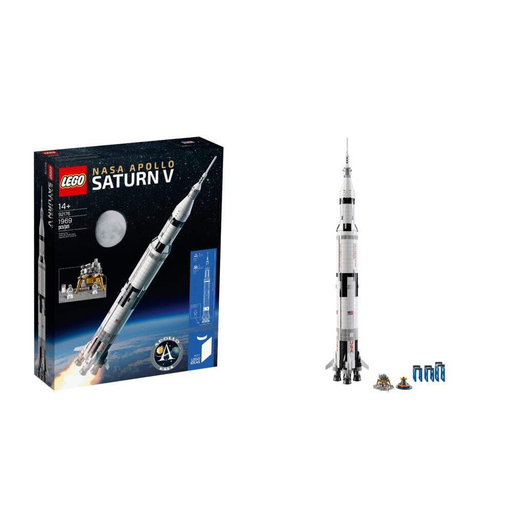 現貨 LEGO 92176 NASA APOLLO Saturn V 全新未拆 原廠貨 可加購 BS燈組(樂高再版版本) | 蝦皮購物