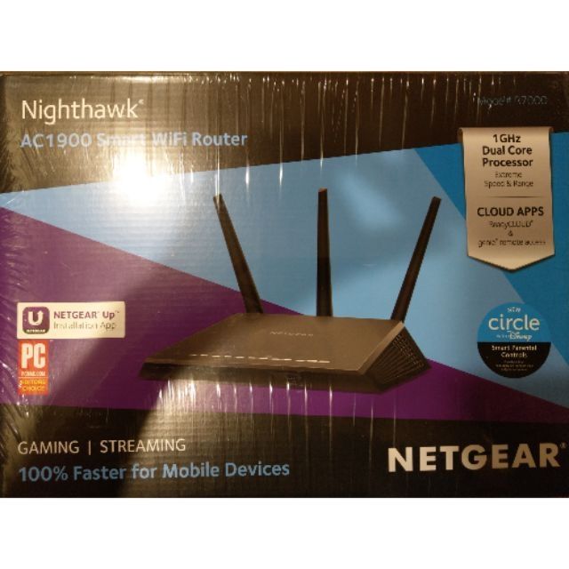 「現貨」Netgear Nighthawk 夜鷹 R7000 11ac 1900Mbps 極速無線寬頻分享器 | 蝦皮購物