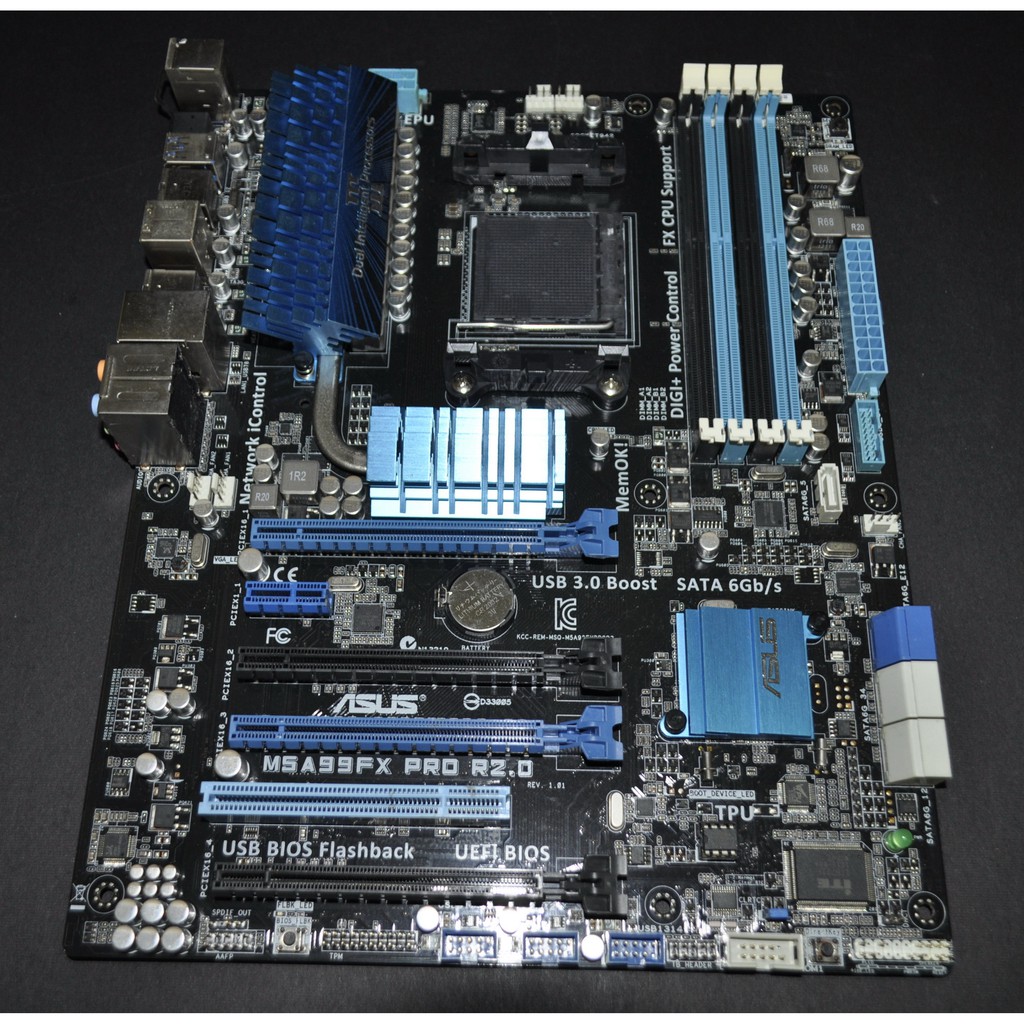 華碩 M5A99FX PRO R2.0 (AM3+ 990FX DDR3 SATA3 前後USB3.0) 970 參考 | 蝦皮購物
