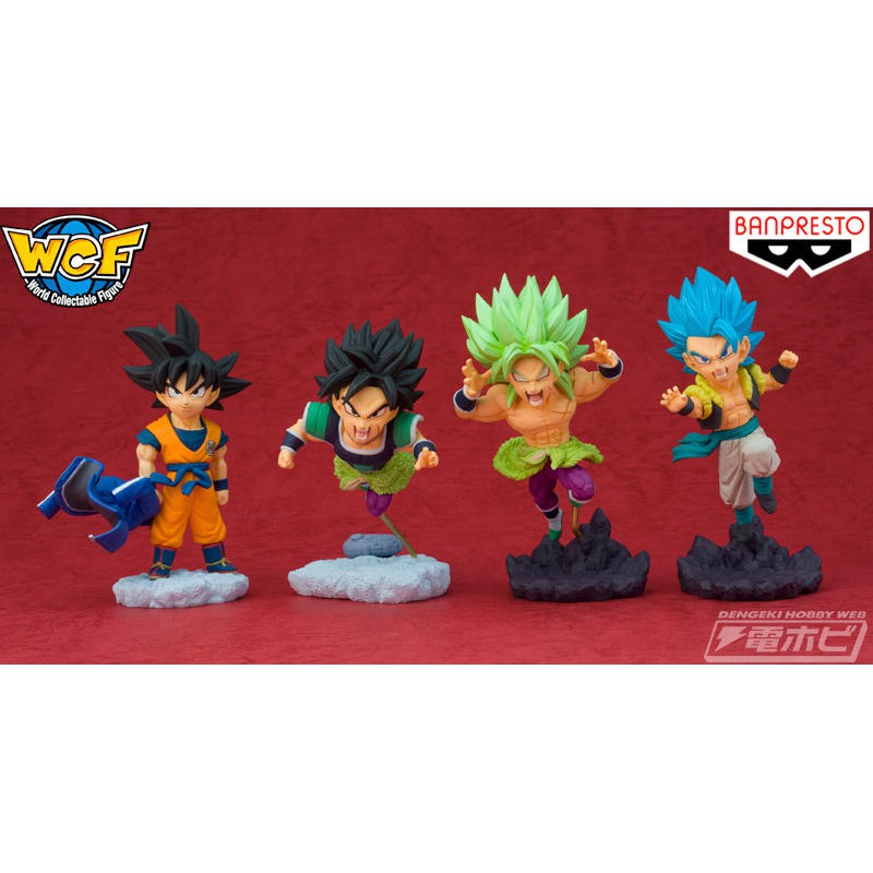 "全新未拆" 代理版 景品 WCF WCD 七龍珠超 WCD vol.4 布羅利劇場版 全4款 | 蝦皮購物