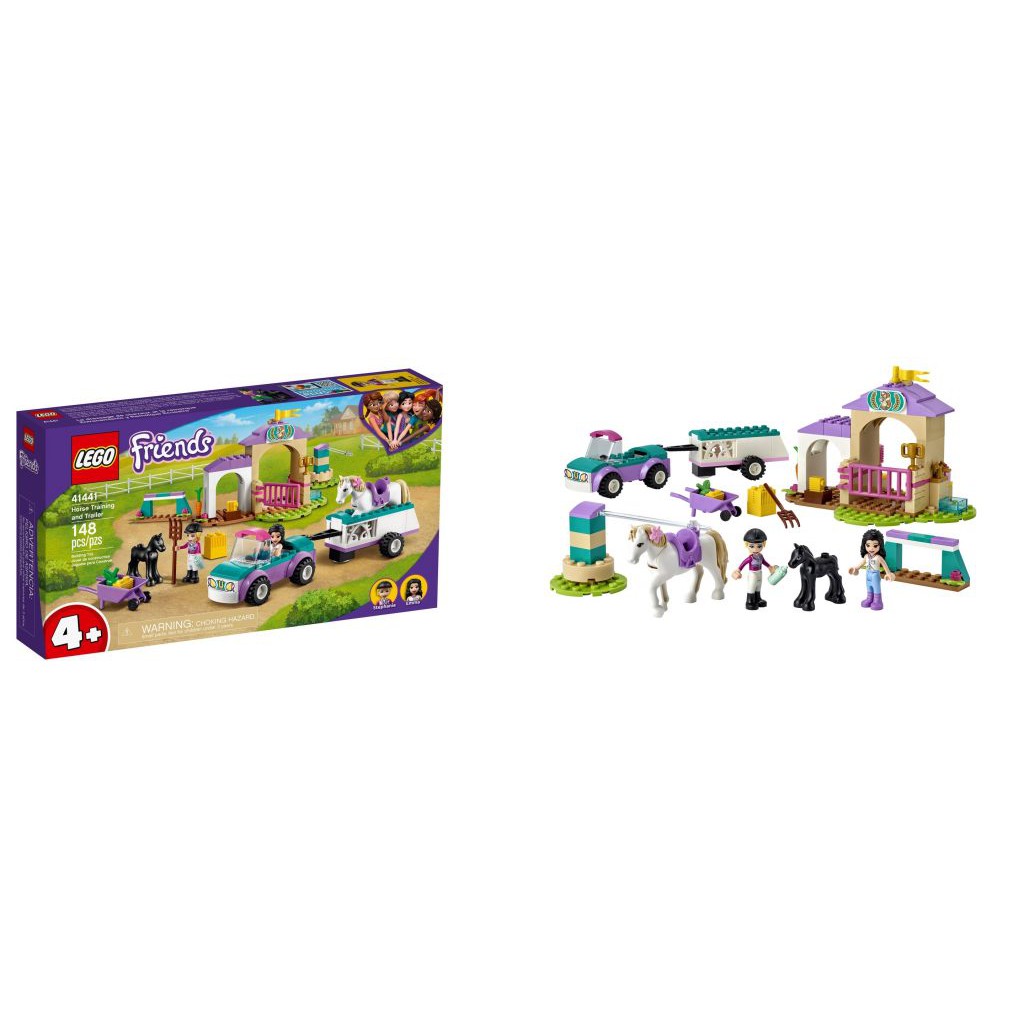 現貨 樂高 LEGO Friends 好朋友系列 41441 小馬訓練場與拖車 全新未拆 公司貨 | 蝦皮購物