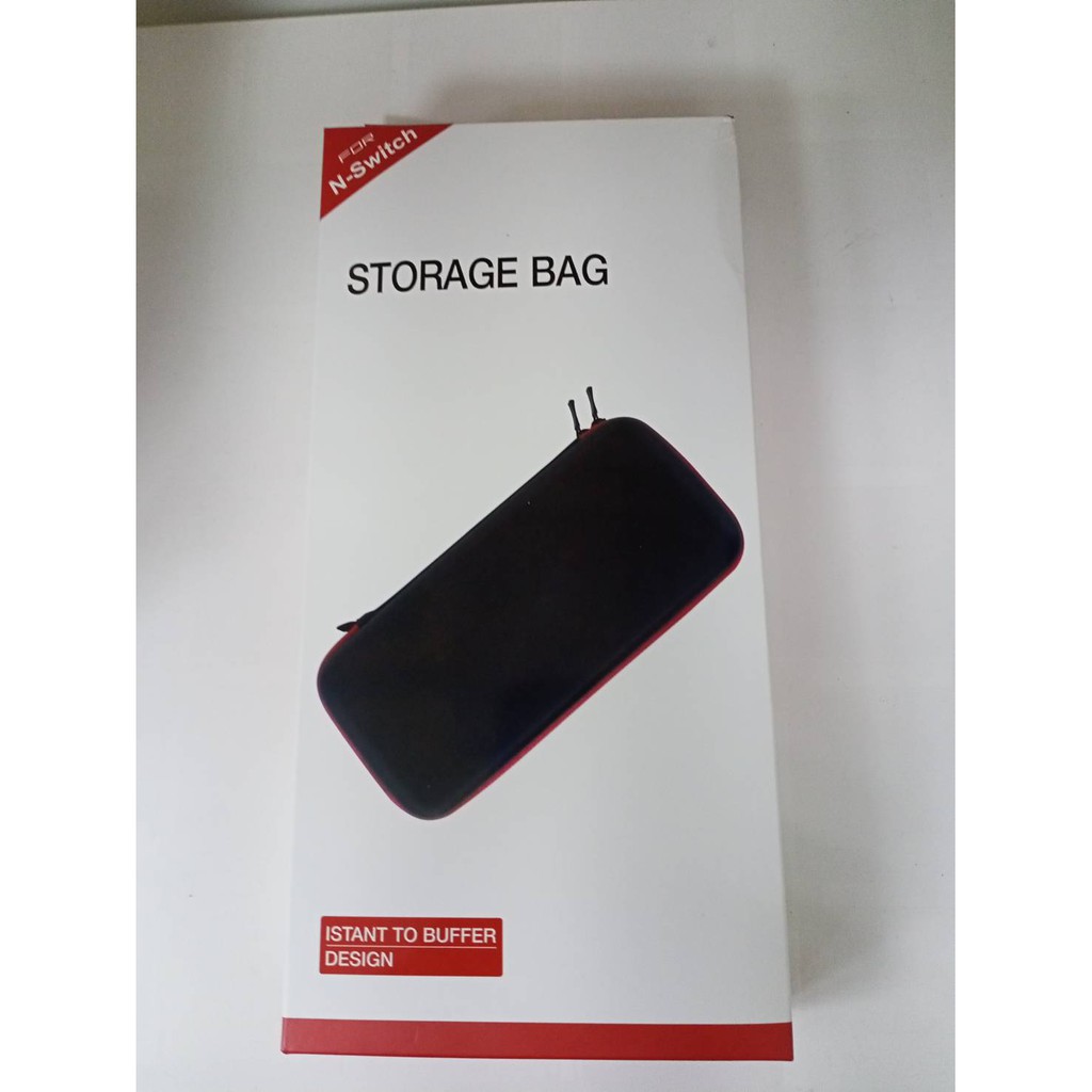 Nintendo Switch 遊戲機專用收納包 storage bag 黑色 全新 | 蝦皮購物