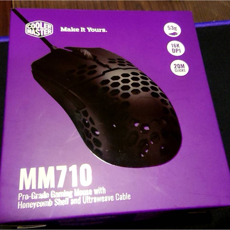 酷碼CoolerMaster MM710滑鼠 | 蝦皮購物