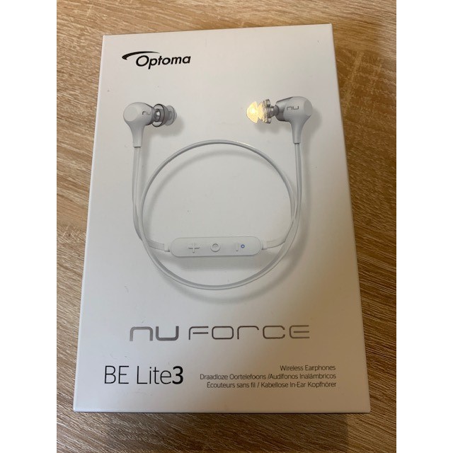 Optoma NuForce BE Lite3 磁吸式高音質藍牙耳機(白) | 蝦皮購物