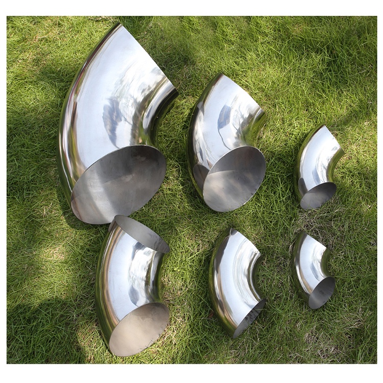 【singcoco】大尺寸 加厚 304不銹鋼 90度 彎頭 焊接 光面焊彎頭 排氣管 扶手彎管 樓梯轉接頭 | 蝦皮購物