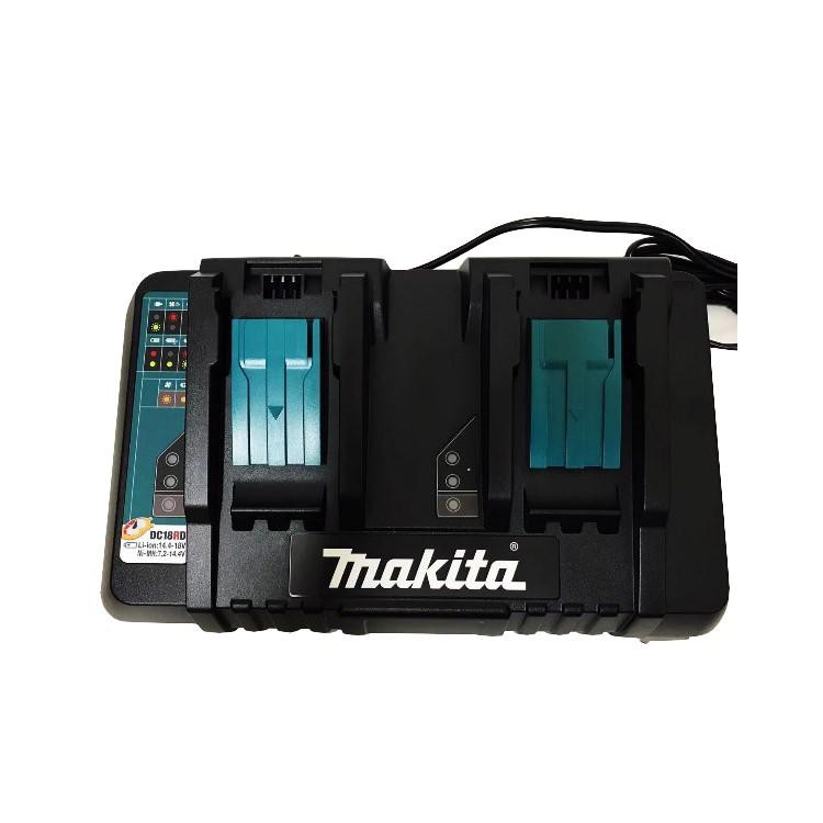 【小強工具】全新 Makita 牧田 18V 雙充 充電器 DC18RD 9A 快充 非DC18RC | 蝦皮購物