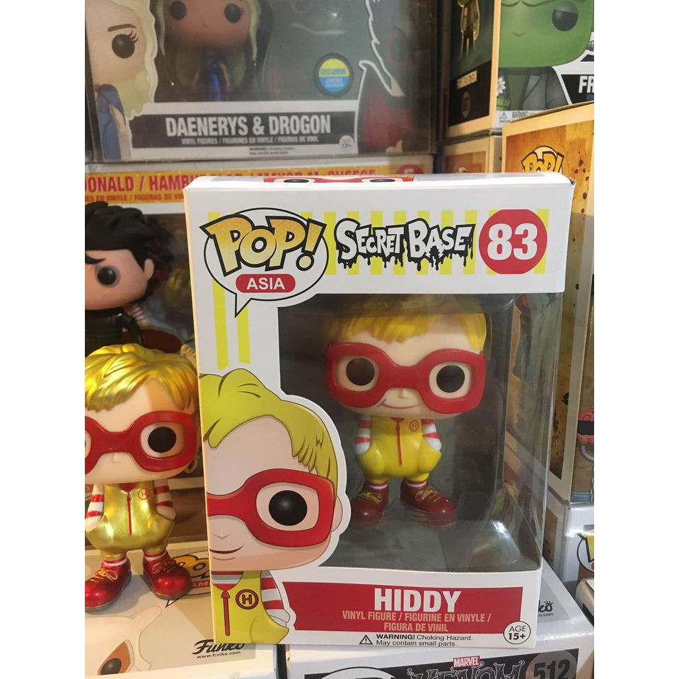 胖喬代購 FUNKO POP 亞洲限定 SECRET BASE HIDDY 麥當勞底迪 老物 稀有 絕版 | 蝦皮購物