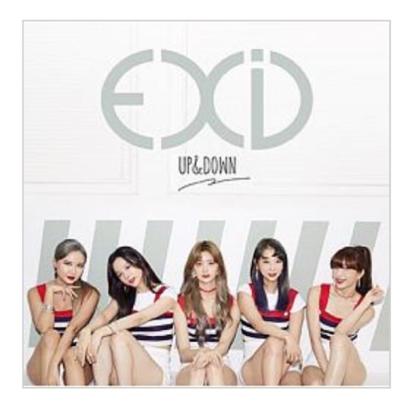 EXID UP&DOWN 日版專輯 通常盤 | 蝦皮購物