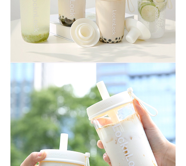【少量現貨、登記預購】樂扣樂扣奶茶杯（Lock&Lock）360° 搖擺吸管杯｜700mL • 520mL | 蝦皮購物