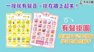 禾流 My First Talking 第一套寶寶觸摸有聲掛圖 5段式聲音調節 (超商出貨會拆外盒，不附原本彩盒) | 蝦皮購物