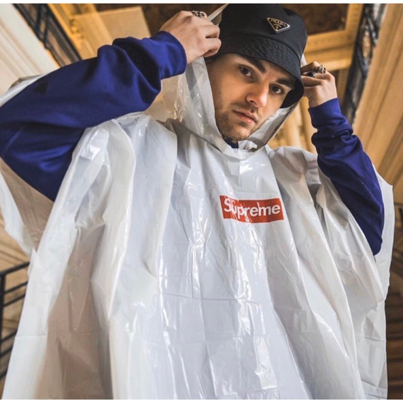 【Geometry】Supreme 2020ss BOX LOGO 雨衣 | 蝦皮購物