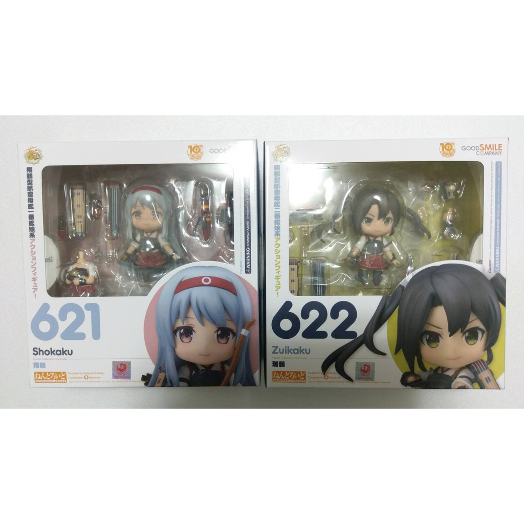 【荷包君】合售 艦娘 翔鶴 瑞鶴 黏土人 含特典底座 621 622 GSC 艦隊收藏 二手 | 蝦皮購物