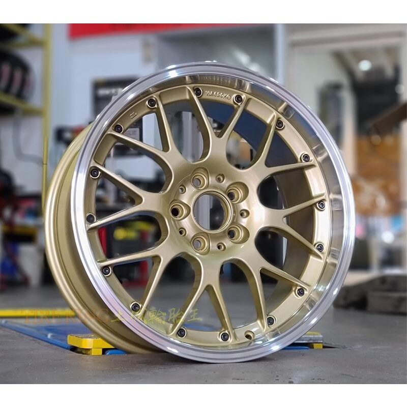 RSGT 18吋鋁圈 黑底亮唇 黑底古銅唇 金底亮唇 5/100 5/108 5/112 5/114.3 5/120 | 蝦皮購物