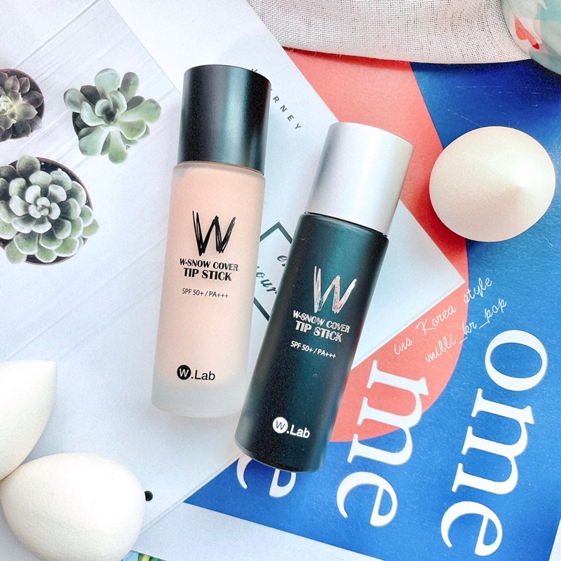 【米粒森 】 W.lab 粉底液 pony 女神視頻大推這款 韓國彩妝師推 遮瑕粉底 wlab 粉底 | 蝦皮購物