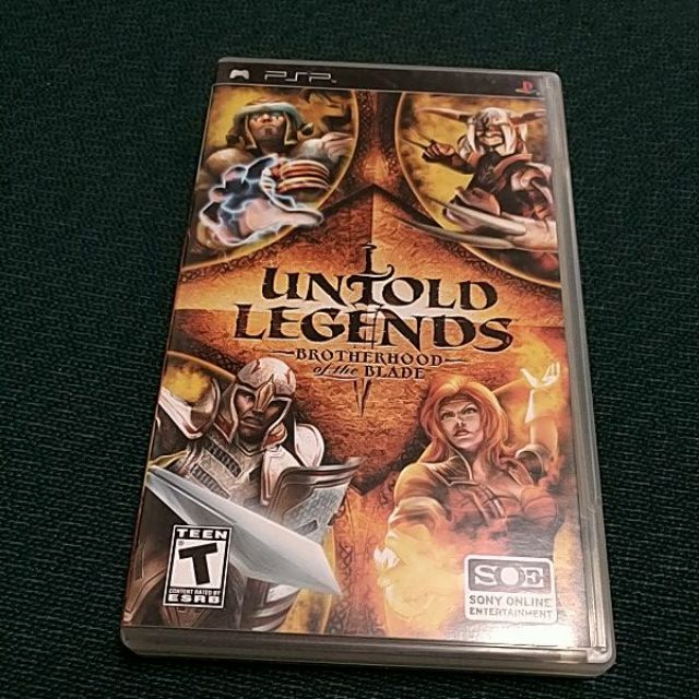 SONY PSP Untold Legends 無盡的傳說 刀鋒公會（英文版） | 蝦皮購物