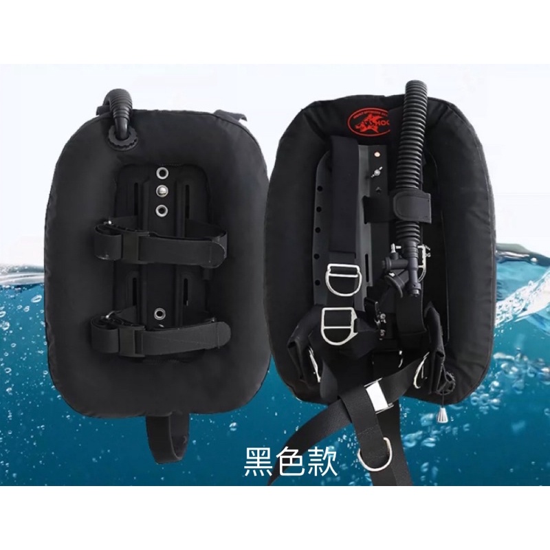 HOG 背囊 BCD 黑色 白色 23L潛水 水肺 台灣 免運 現貨 | 蝦皮購物