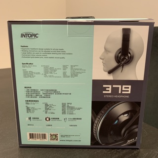 《INTOPIC》頭戴式耳機麥克風（JAZZ-379) | 蝦皮購物