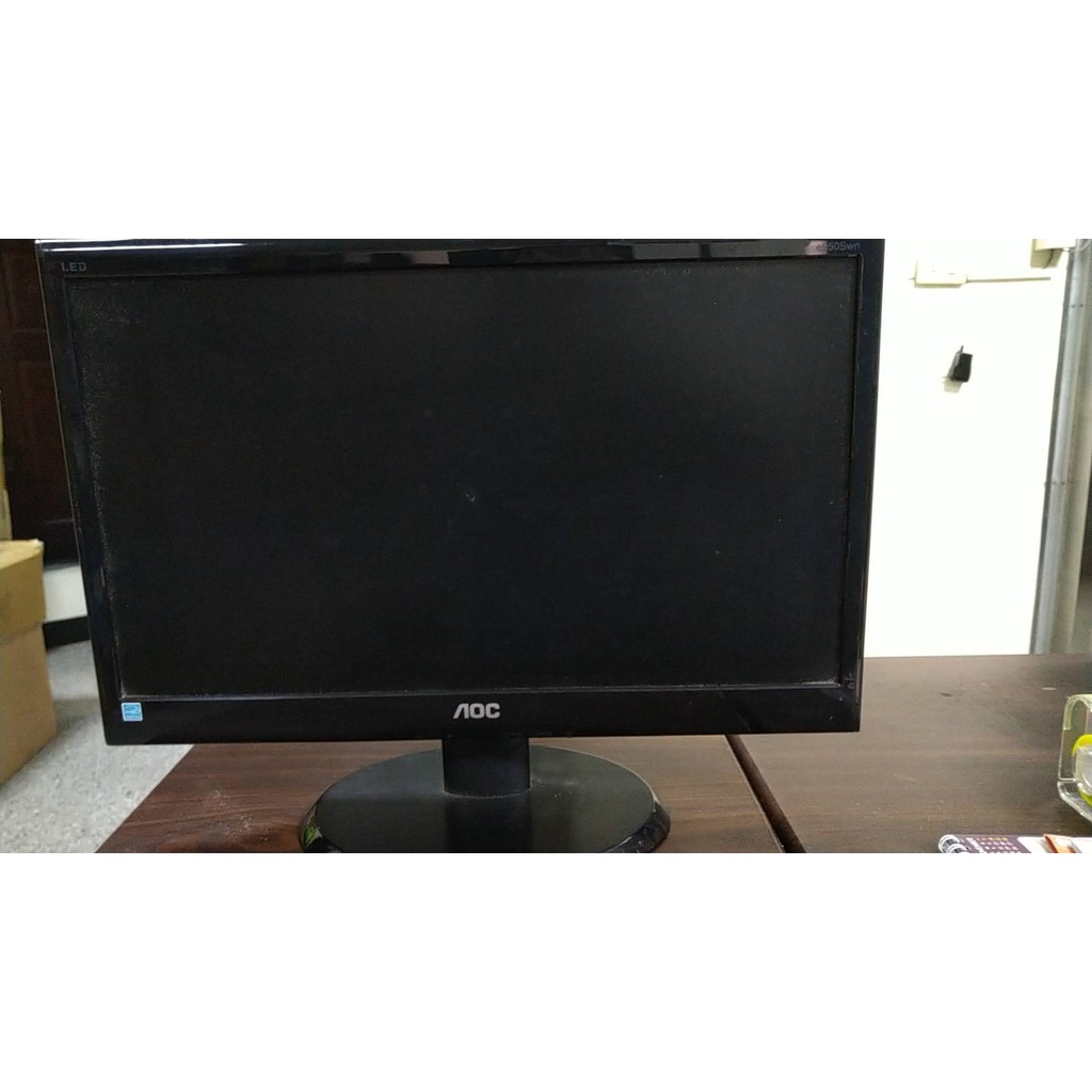 AOC e950Sw 18.5吋液晶螢幕特價出清 二手商品附VGA線 | 蝦皮購物